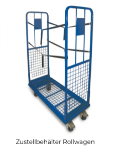 Zustellbehälter Rollwagen - SKM - Schwergewebe Konfektion Moers GmbH